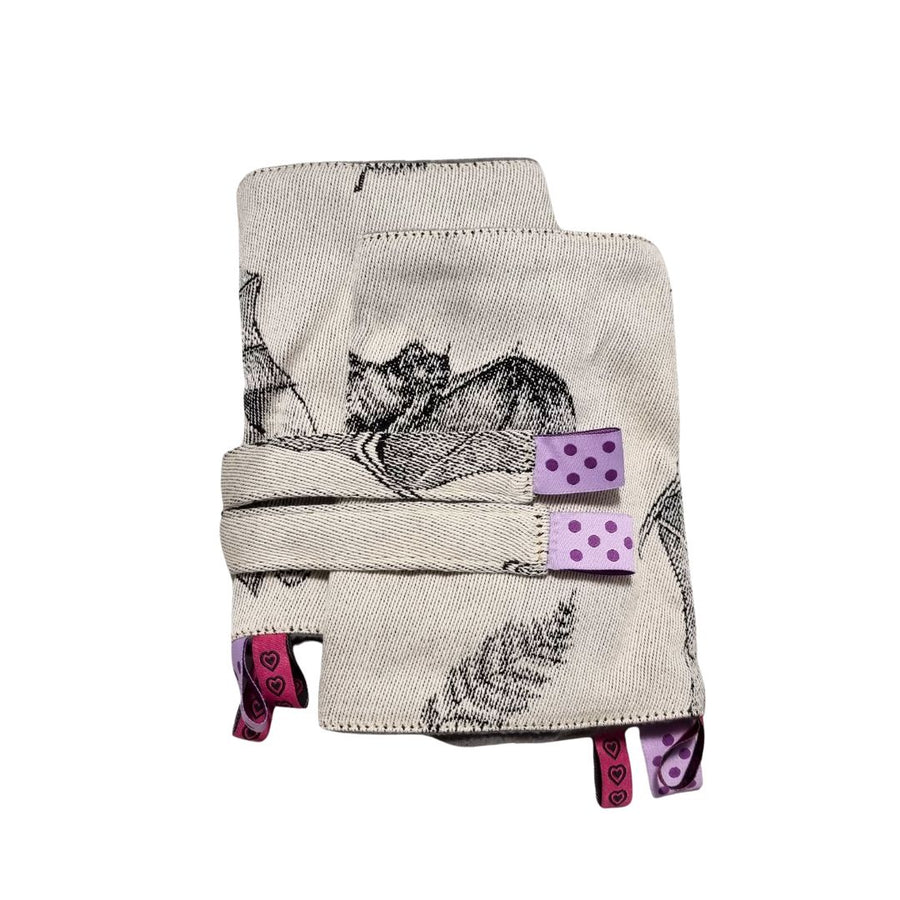 LennyLamb Baby Carrier Drool Pads / Reach Straps Set | Cloth and Carry