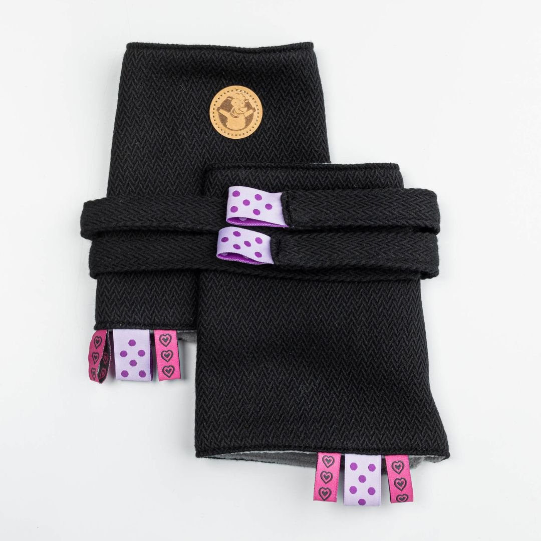 LennyLamb Baby Carrier Drool Pads / Reach Straps Set | Cloth and Carry